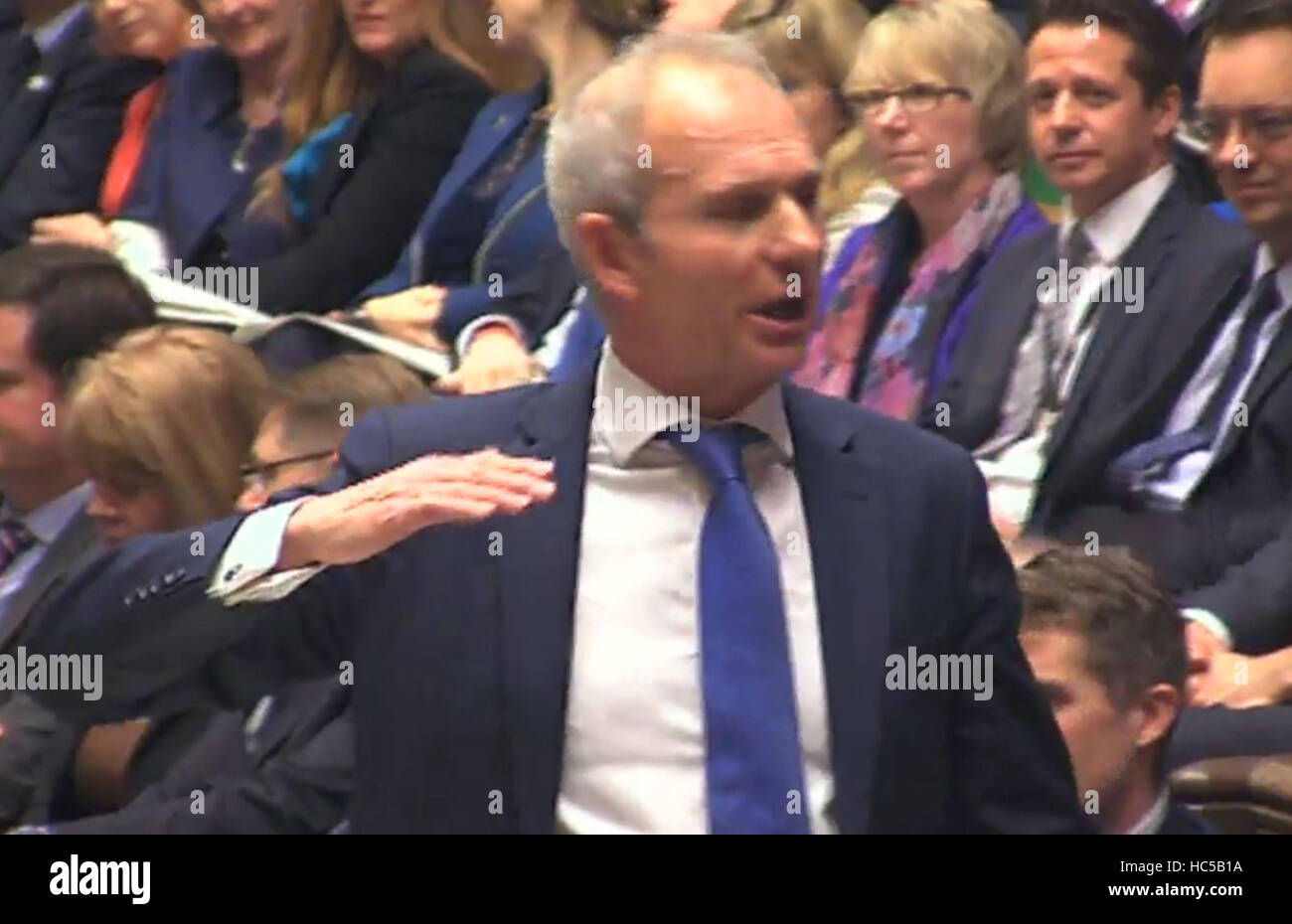 Leader of the House of Commons David Lidington speaks during Prime ...