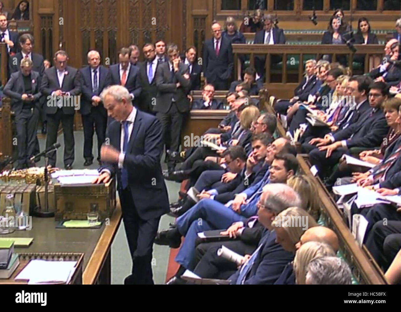 Leader of the House of Commons David Lidington speaks during Prime ...