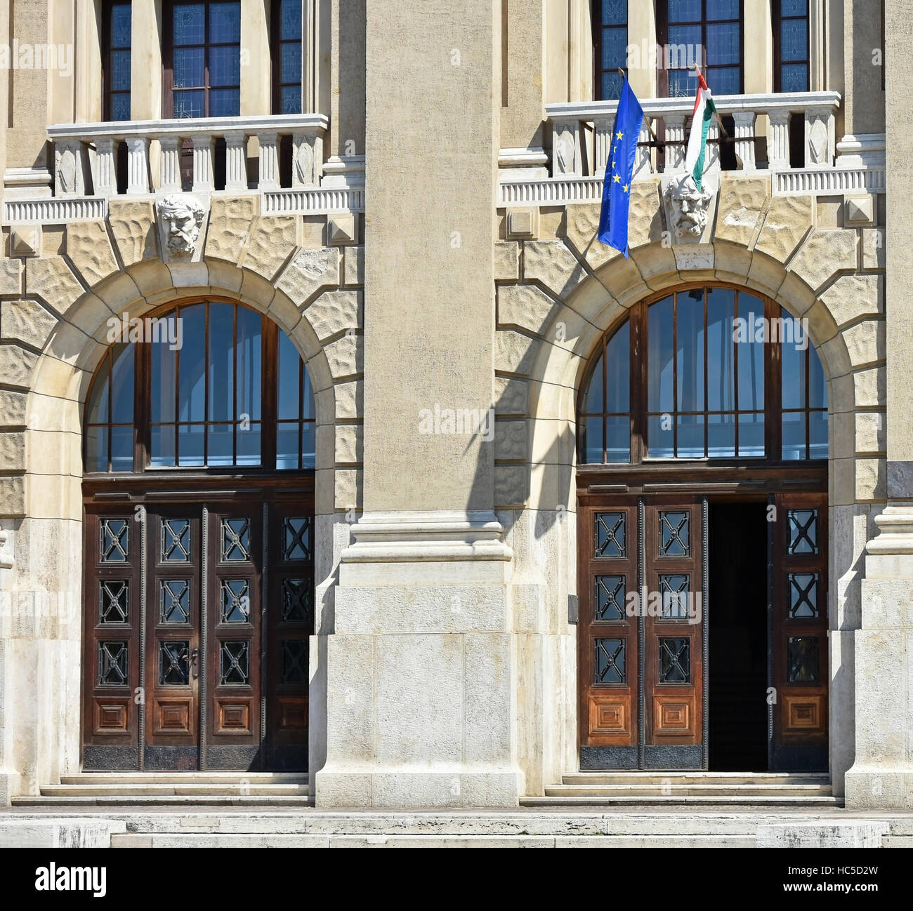 Main entrance of the university building Stock Photo - Alamy