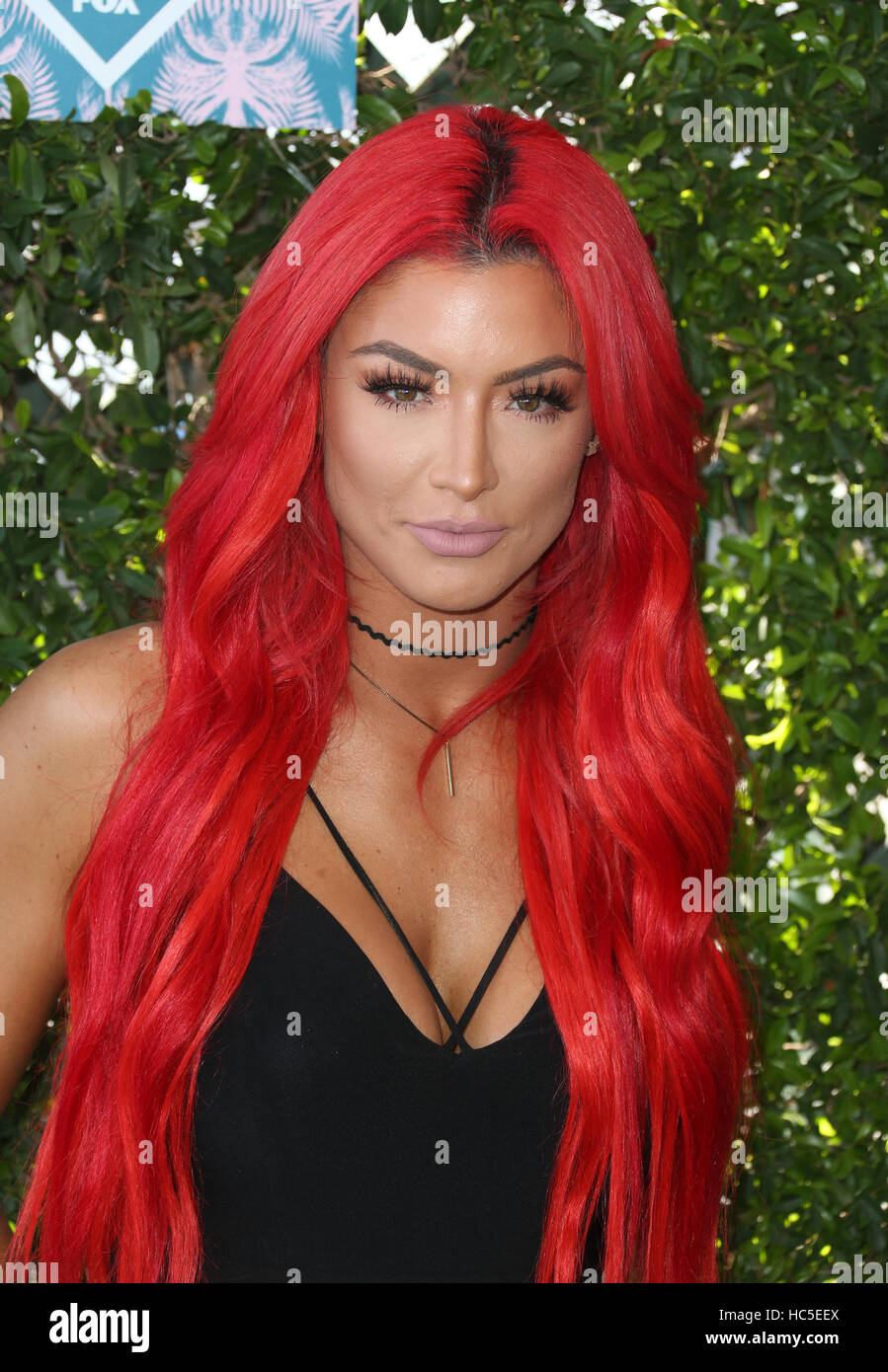 Teen Choice Awards 2016 at The Forum - Arrivals Featuring: Natalie Eva ...