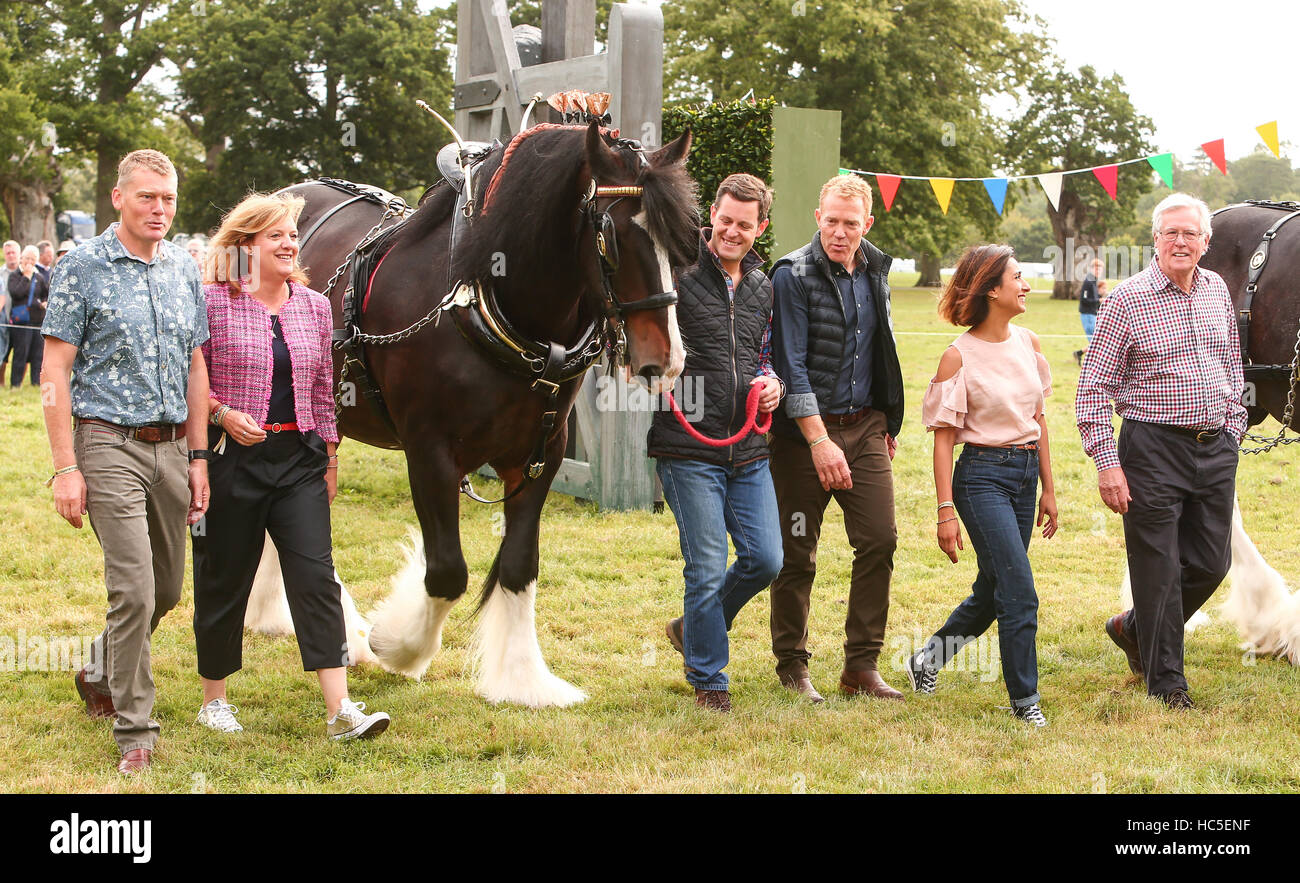 Countryfile presenters attend a photocall during Countryfile Live at ...