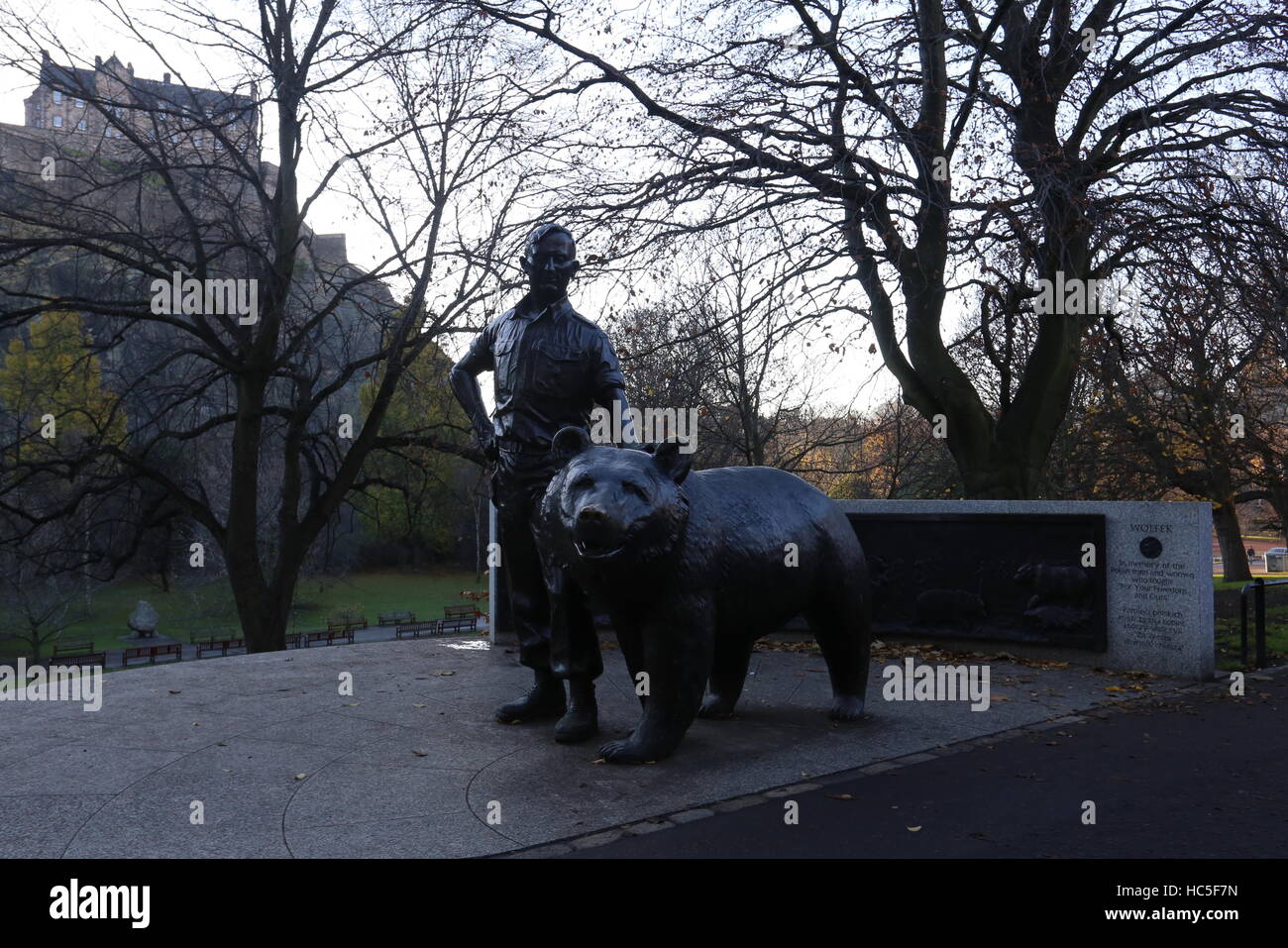 Wojtek monument hi-res stock photography and images - Alamy