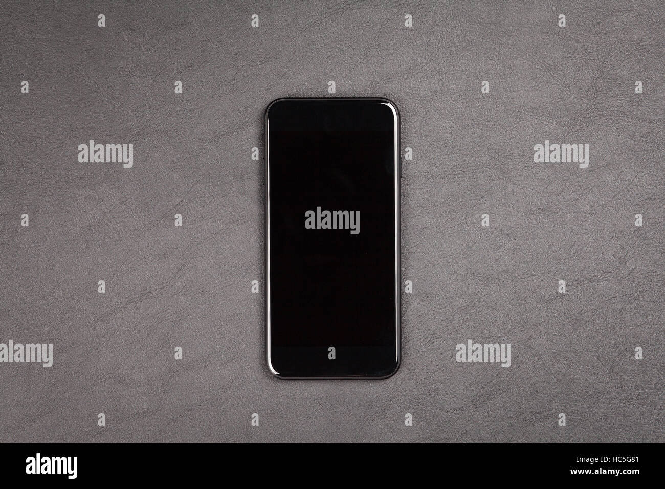 Black modern smartphone Stock Photo - Alamy
