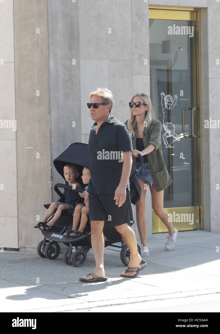 Kristin Cavallari enjoys quality time walking with two of her children ...