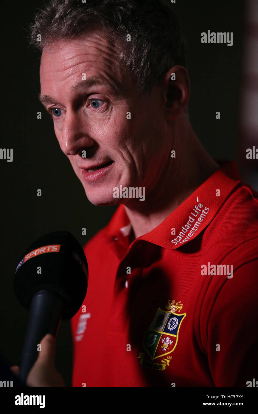 Rob Howley during a press conference to announce the 2017 British and ...