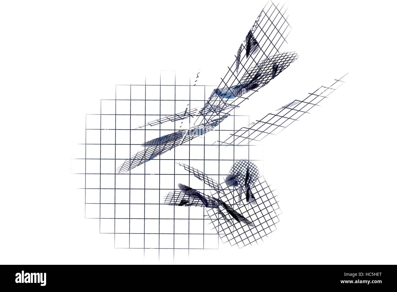 Matrix. Abstract image Stock Photo - Alamy