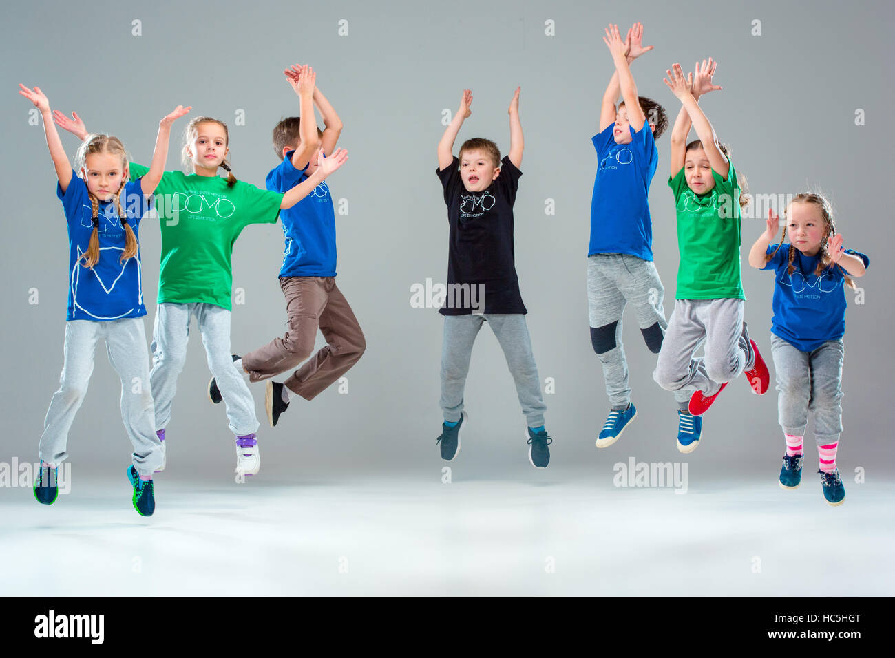 Children modern dance class hi-res stock photography and images - Alamy