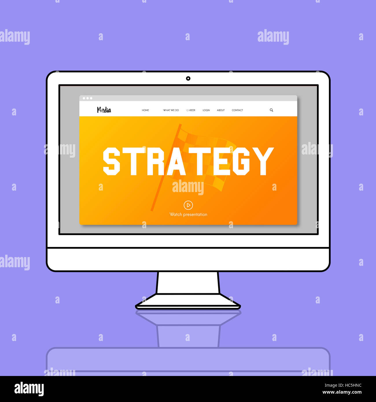 Achievement Competition Strategy Mission Concept Stock Photo - Alamy