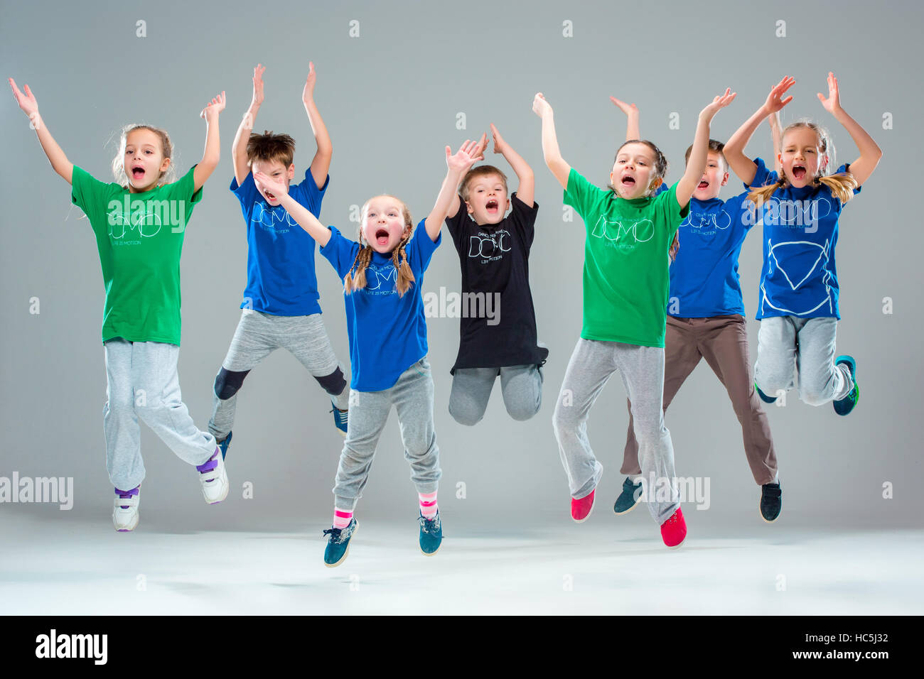 The kids dance school, ballet, hiphop, street, funky and modern dancers ...