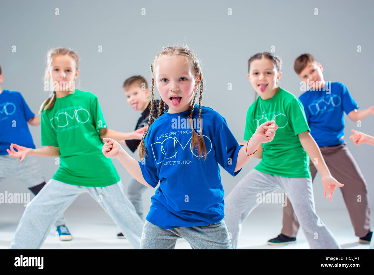 The kids dance school, ballet, hiphop, street, funky and modern dancers ...