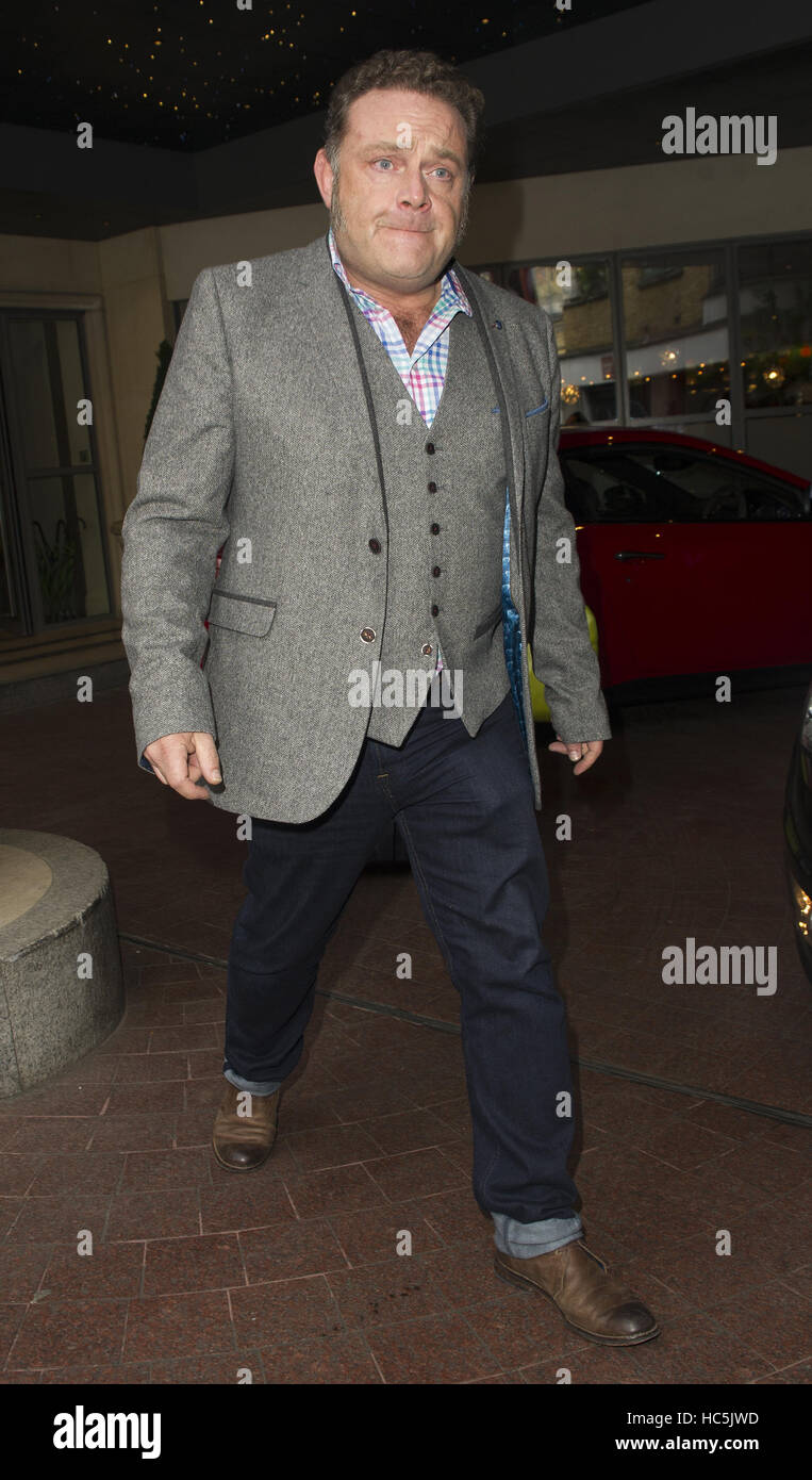 Cold Feet cast members seen leaving the Soho Hotel after the screening ...