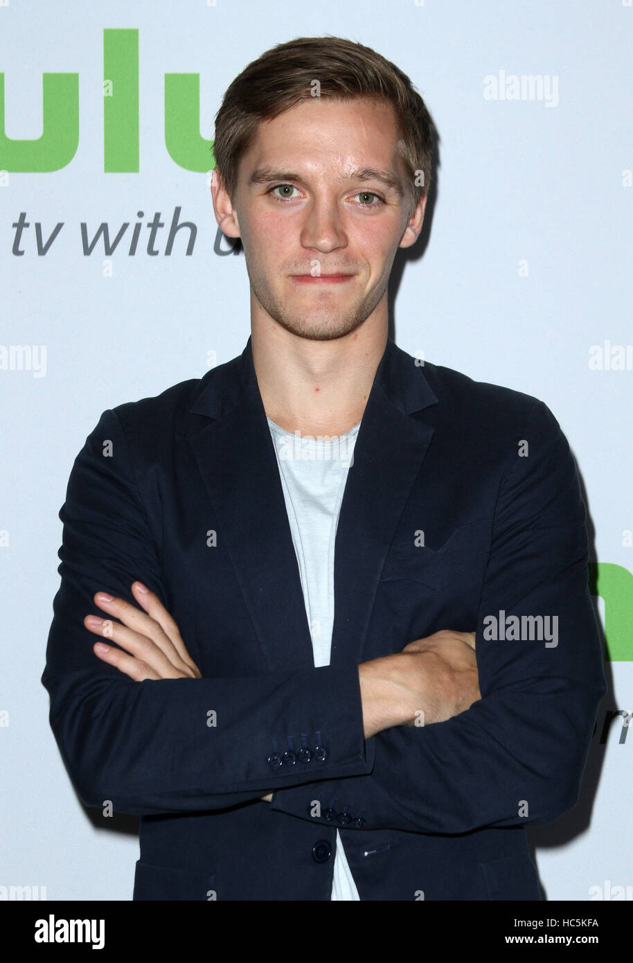 Hulu TCA Summer 2016 held at The Beverly Hilton Featuring: Jonas Nay ...