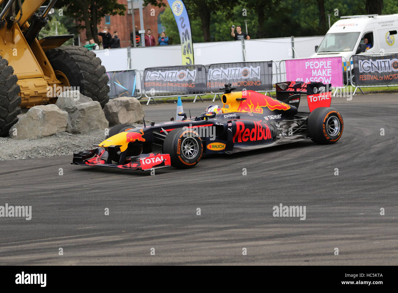 Ignition Festival of Motoring in Glasgow Featuring: Red Bull Racing ...