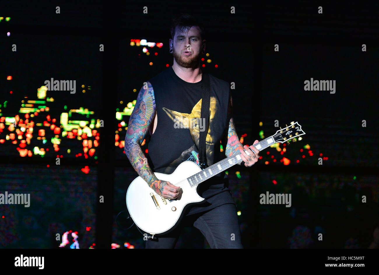 A Day To Remember performs at Perfect Vodka Amphitheatre Featuring ...