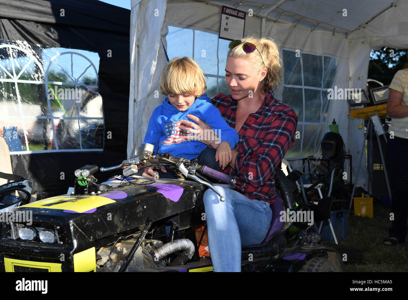 Model, race-car driver, and television personality Jodie Kidd attends ...