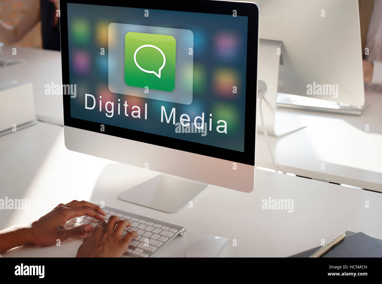 Application Connection Digital Internet Graphic Concept Stock Photo - Alamy