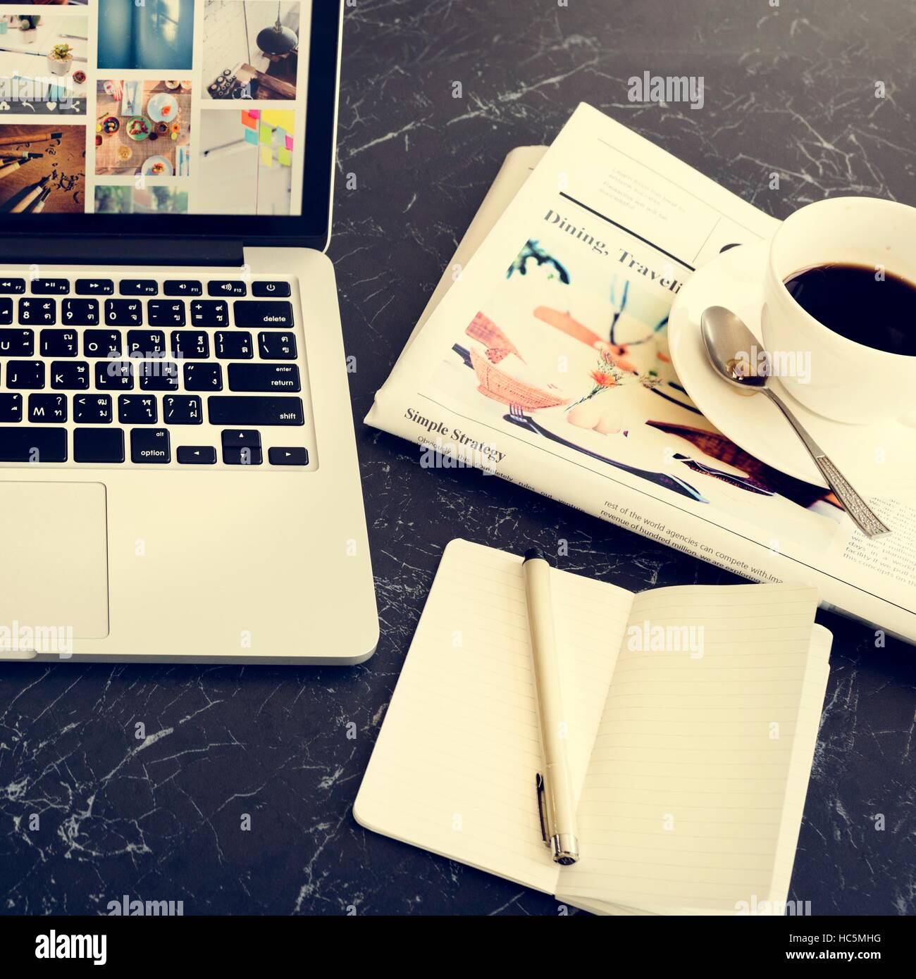 Ideas Creative Occupation Design Studio Computer Working Concept Stock ...