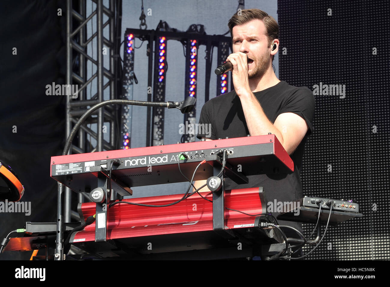 REWE Family event at Zentraler Festplatz Berlin. Featuring: Daniel ...