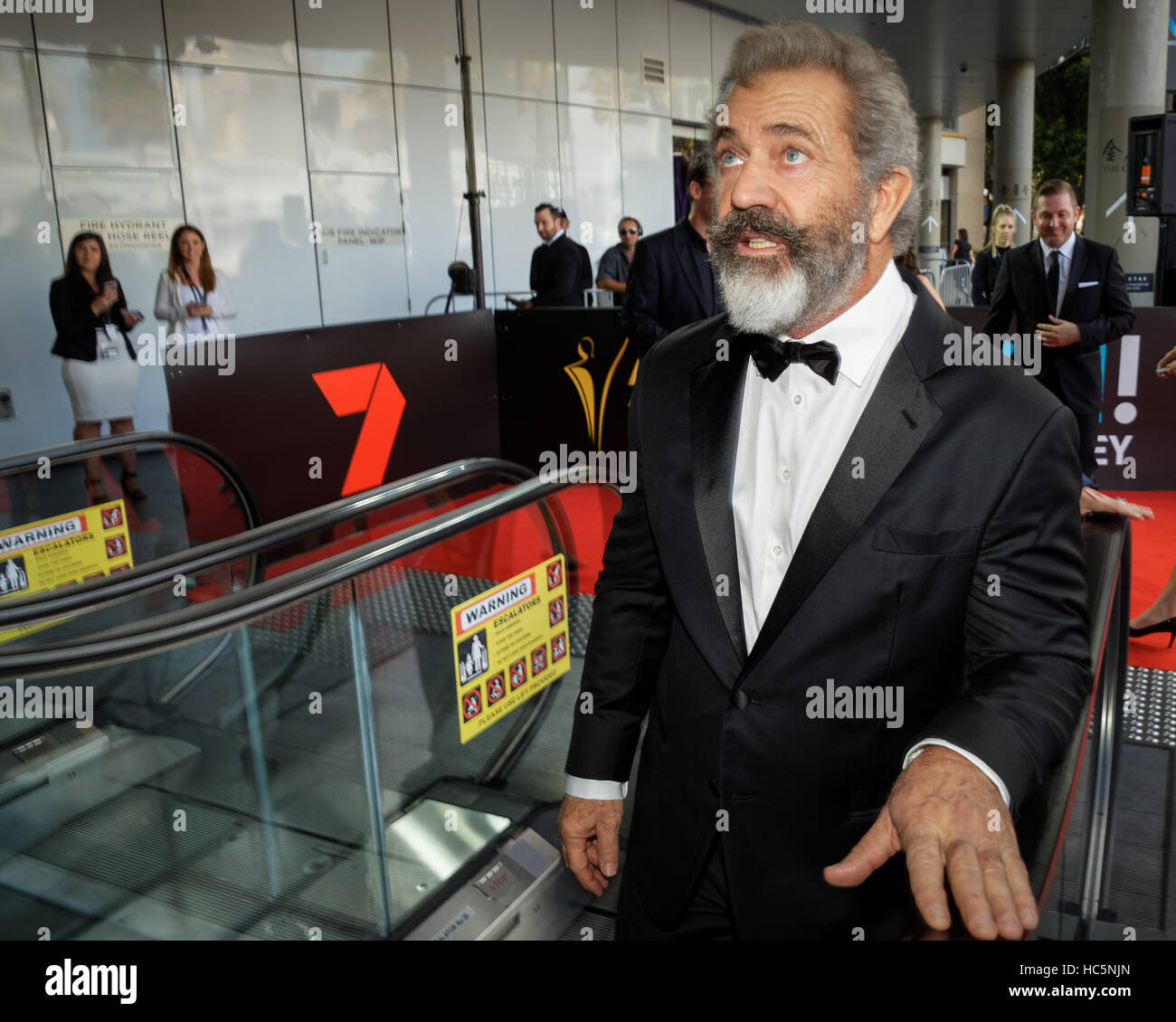 Sydney, Australia. 7th December, 2016. Mel Gibson pictured outside the ...