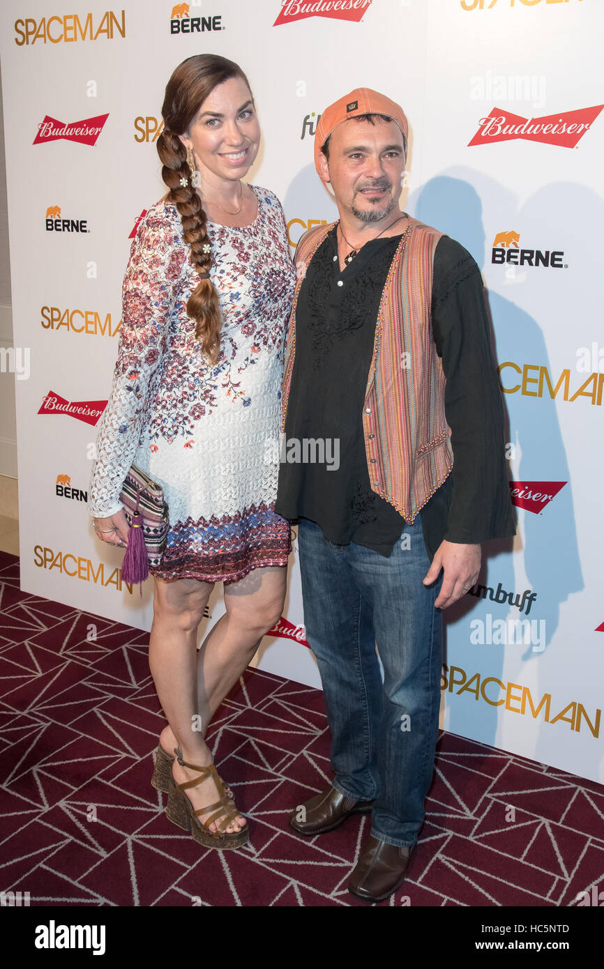Billy Mallery (right) attending the premiere of Orion Pictures ...