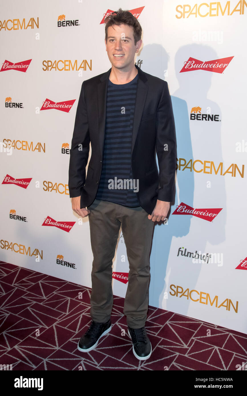 Ben Lyons attending the premiere of Orion Pictures' 'Spaceman' at The ...