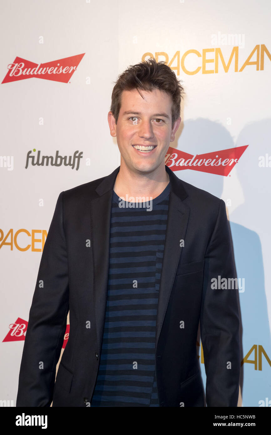 Ben Lyons attending the premiere of Orion Pictures' 'Spaceman' at The ...