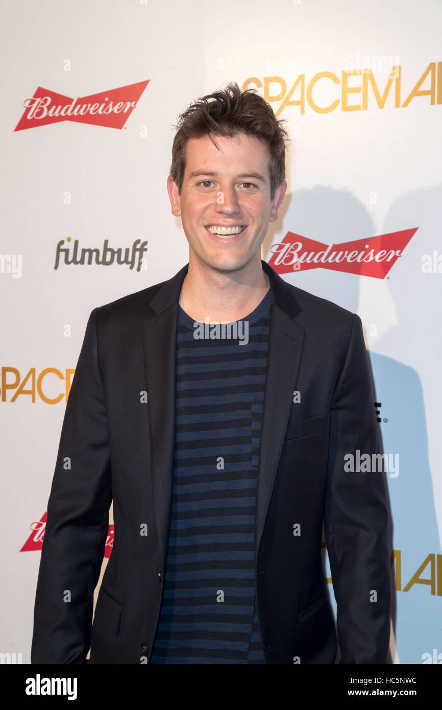 Ben Lyons attending the premiere of Orion Pictures' 'Spaceman' at The ...