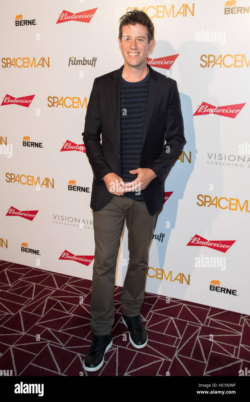 Ben Lyons attending the premiere of Orion Pictures' 'Spaceman' at The ...
