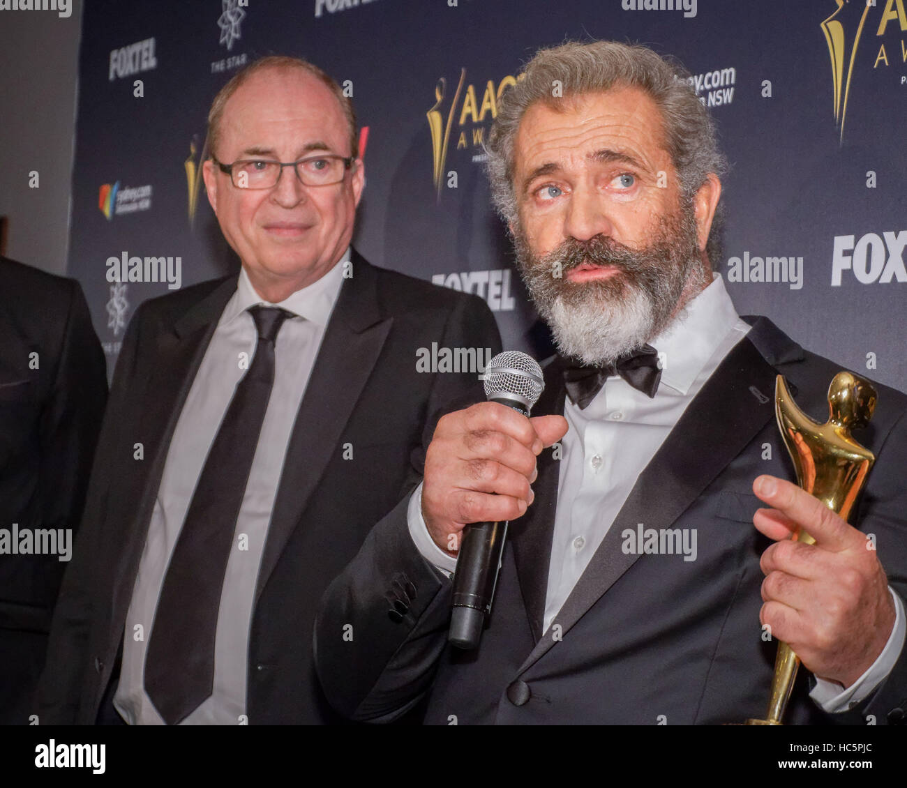 Sydney, Australia. 7th December, 2016. (L-R) Hacksaw Ridge's producer ...