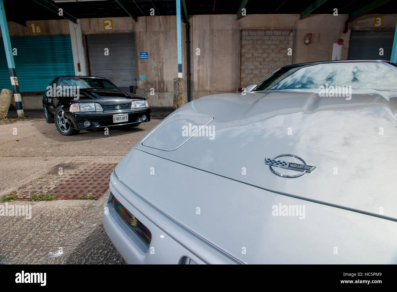 Rivals - Ford Mustang 'Fox' and C4 Corvette, 80s to 90s versions of the ...