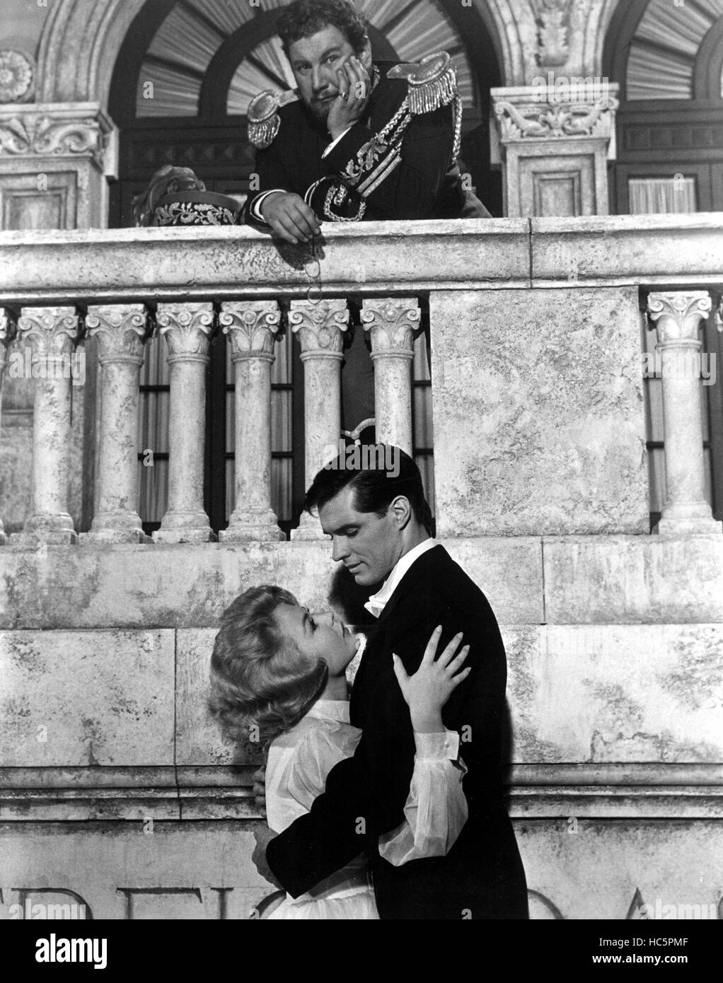 ROMANOFF AND JULIET, Sandra Dee, John Gavin, Peter Ustinov, 1961 Stock ...