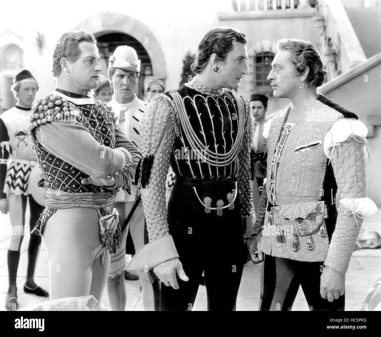ROMEO AND JULIET, Reginald Denny, Basil Rathbone, John Barrymore, 1936 ...