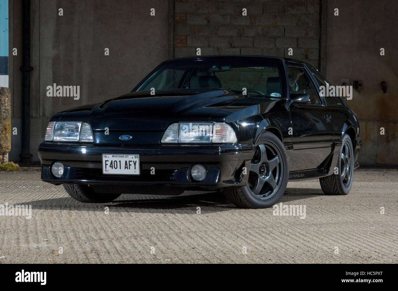 1989 'Fox' body shape Ford Mustang GT Stock Photo - Alamy