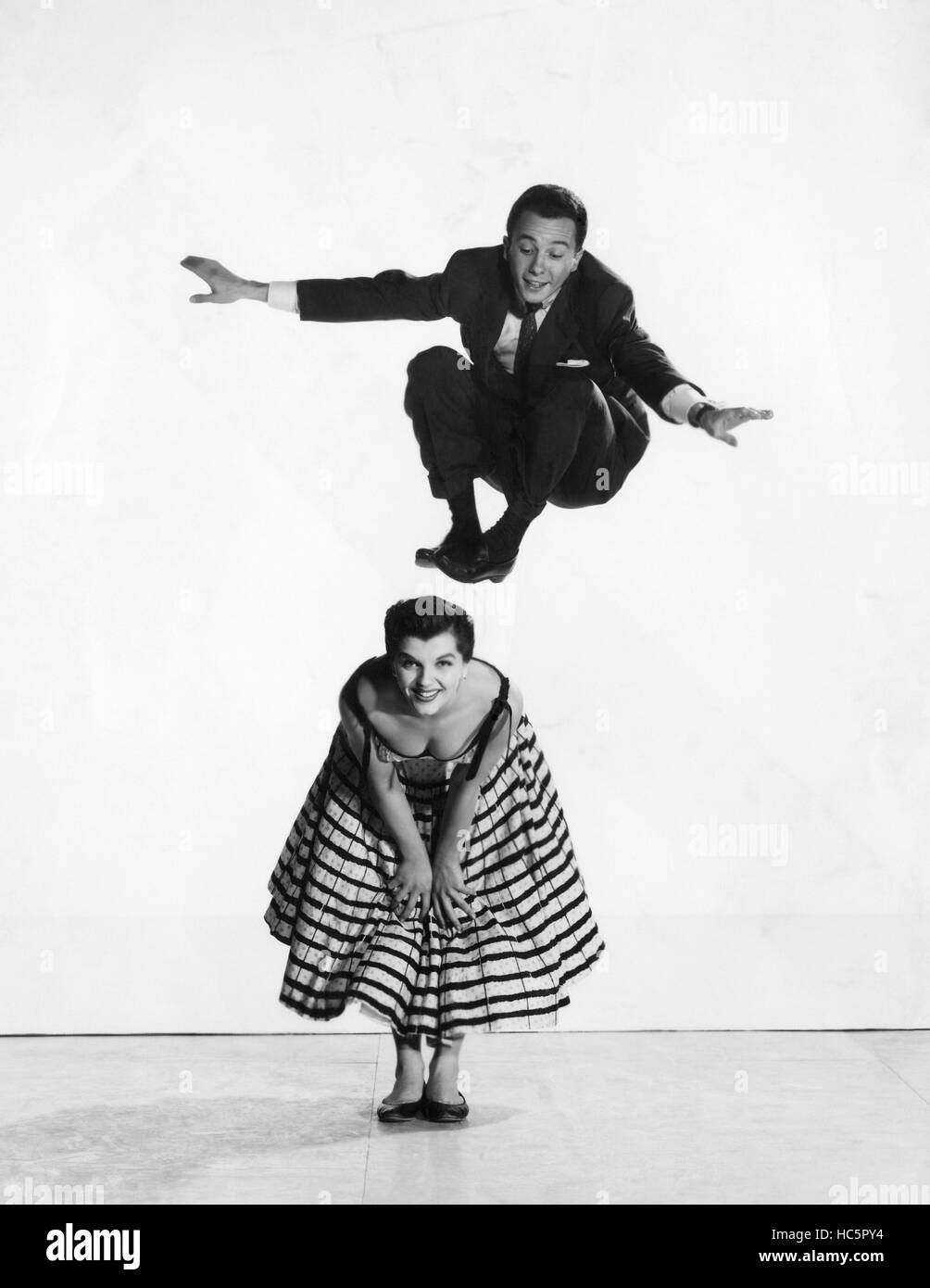 ROCK AROUND THE CLOCK, Lisa Gaye, Earl Barton, 1956 Stock Photo - Alamy