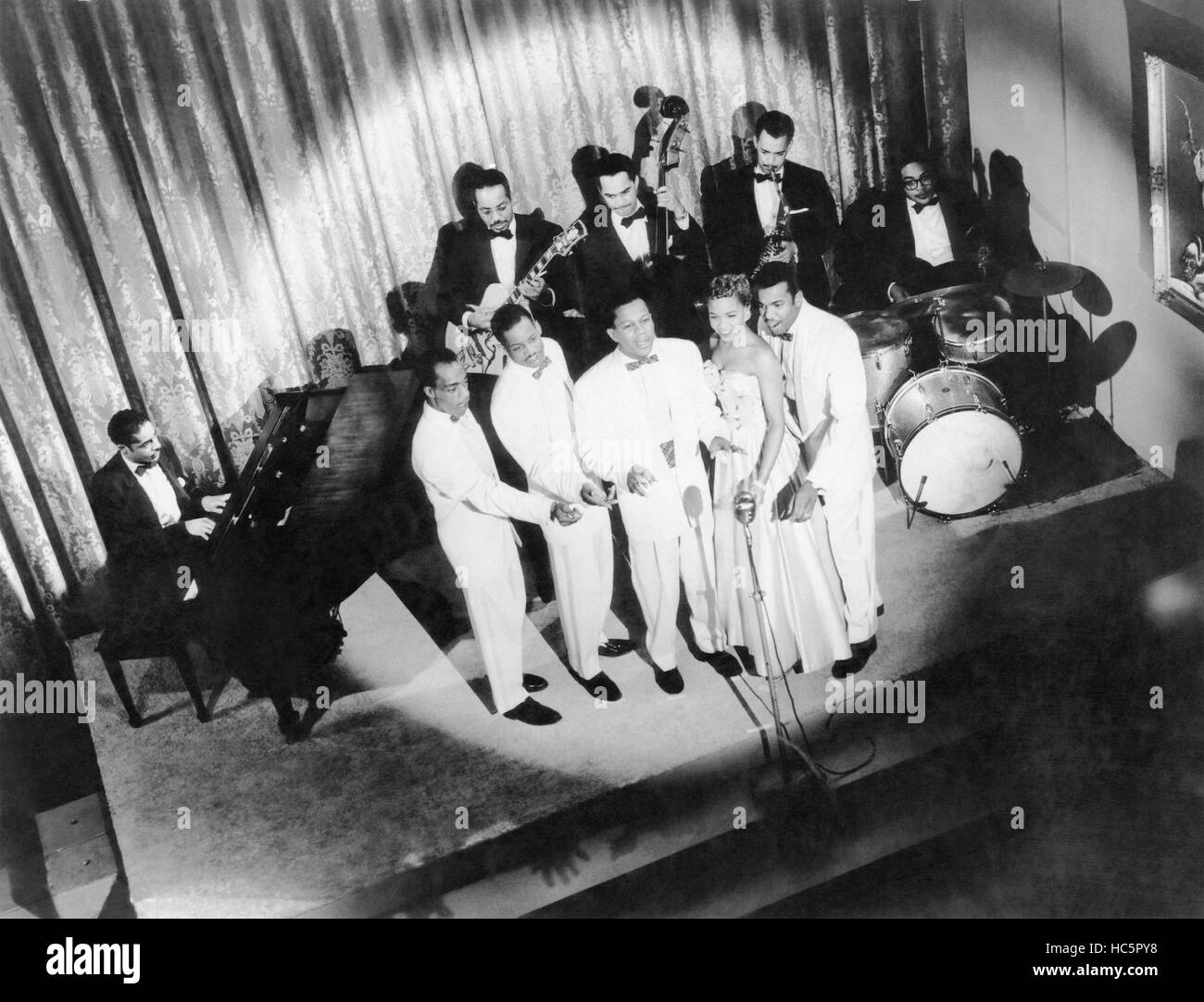 ROCK AROUND THE CLOCK, The Platters, (Zola Taylor, Tony Williams, Herb ...