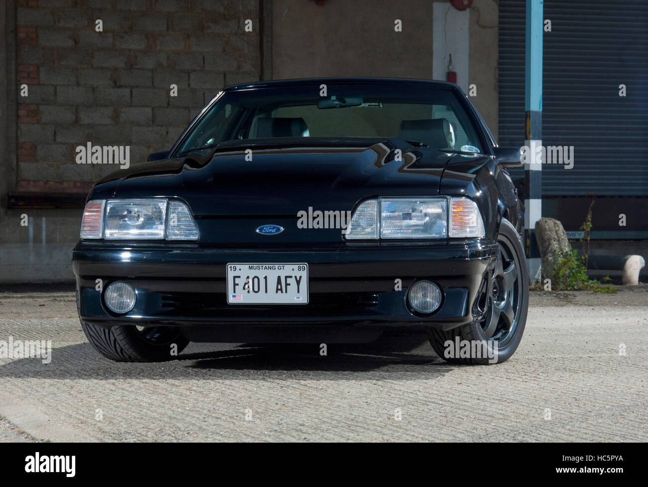 1989 'Fox' body shape Ford Mustang GT Stock Photo - Alamy