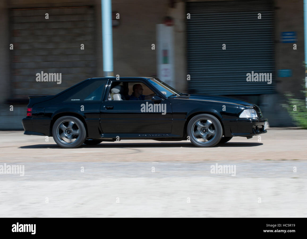1989 'Fox' body shape Ford Mustang GT Stock Photo - Alamy