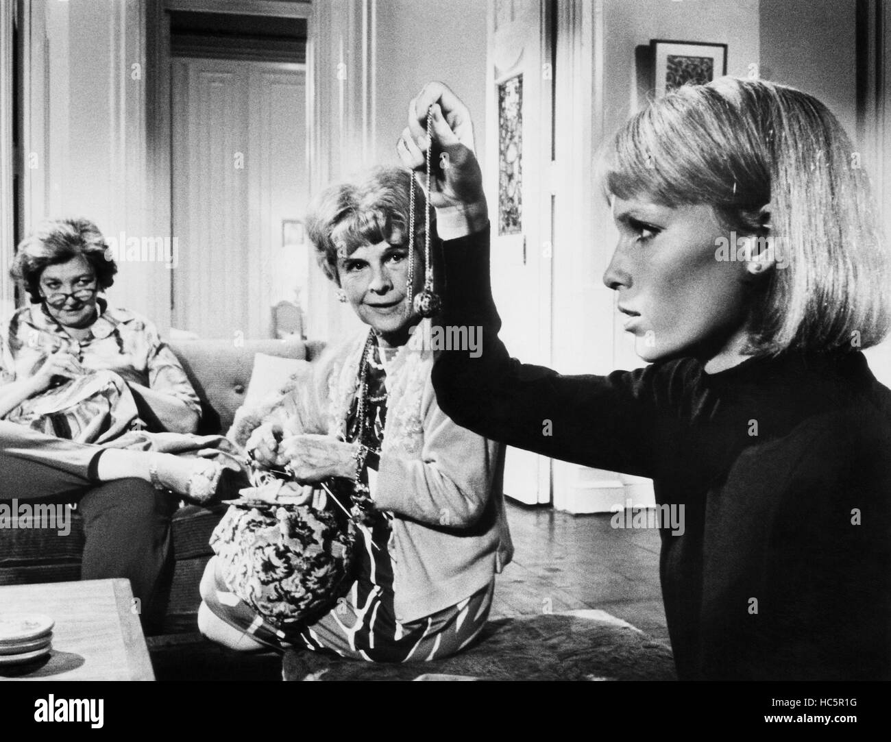 ROSEMARY'S BABY, Patsy Kelly, Ruth Gordon, Mia Farrow, 1968 Stock Photo ...