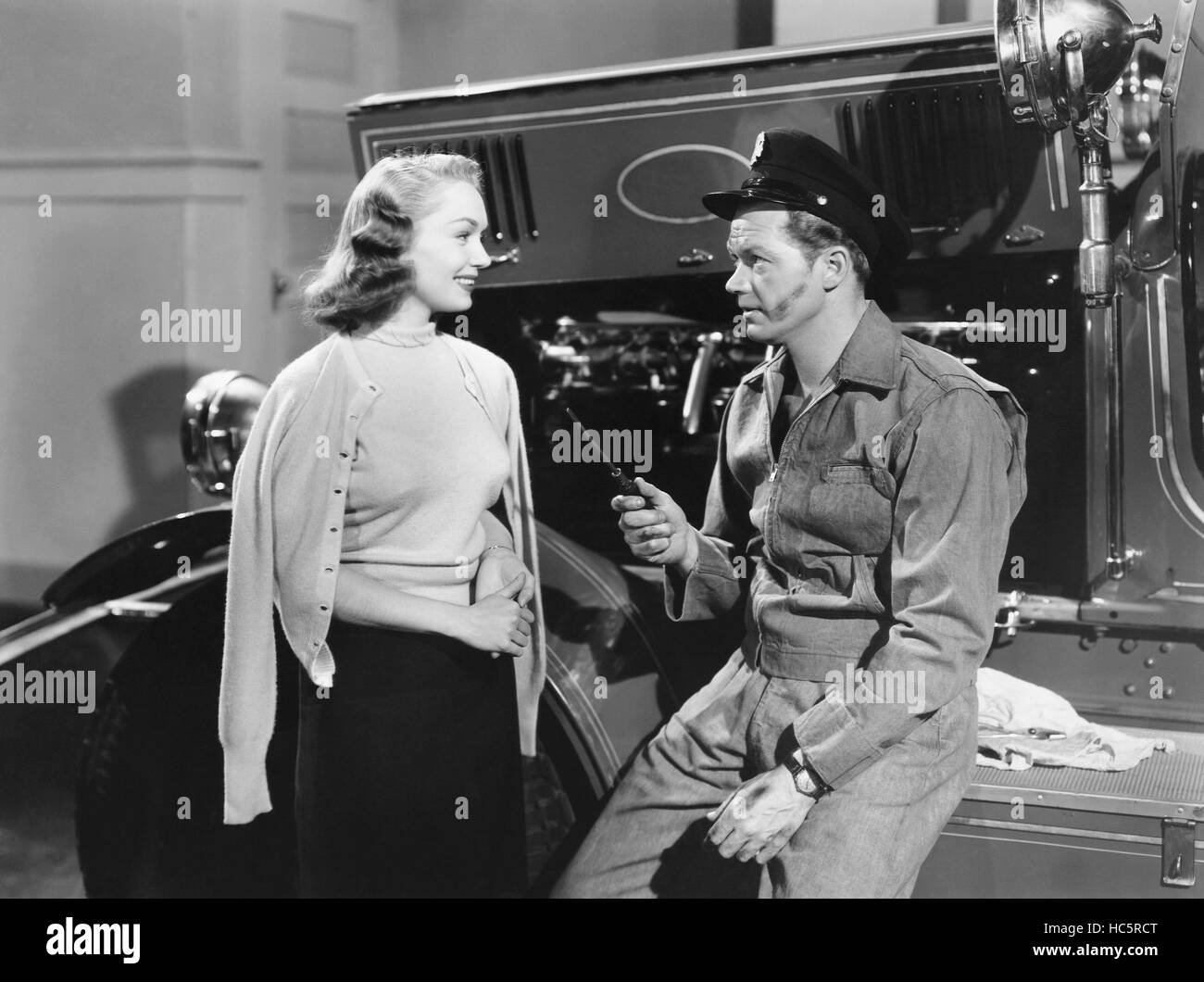 ROOKIE FIREMAN, from left, Gloria Henry, Bill Williams, 1950 Stock ...