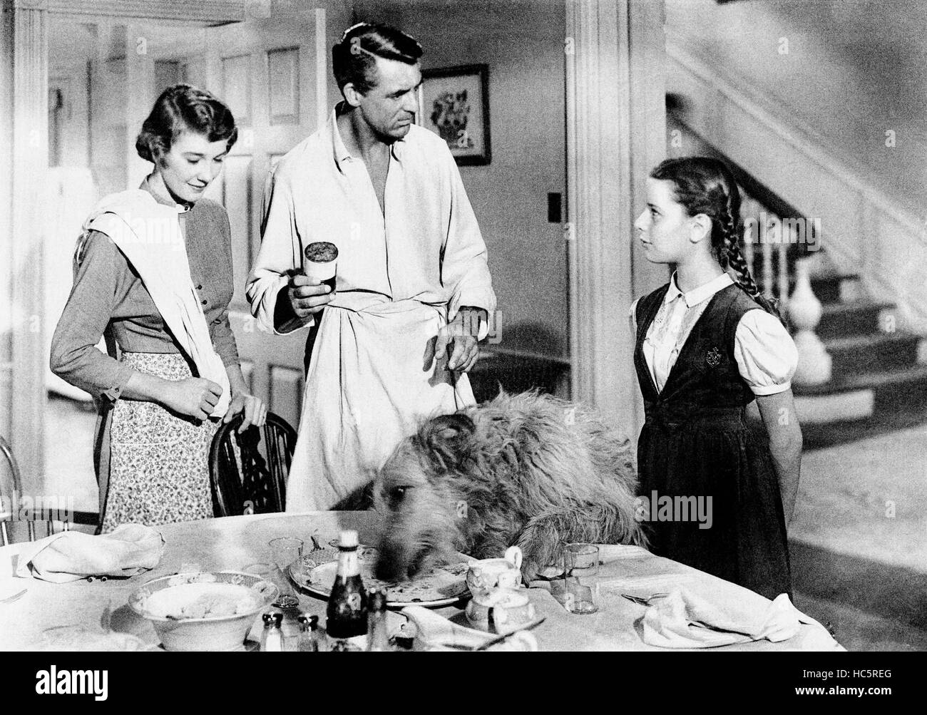ROOM FOR ONE MORE, from left: Betsy Drake, Cary Grant, Iris Mann, 1952 Stock Photo - Alamy