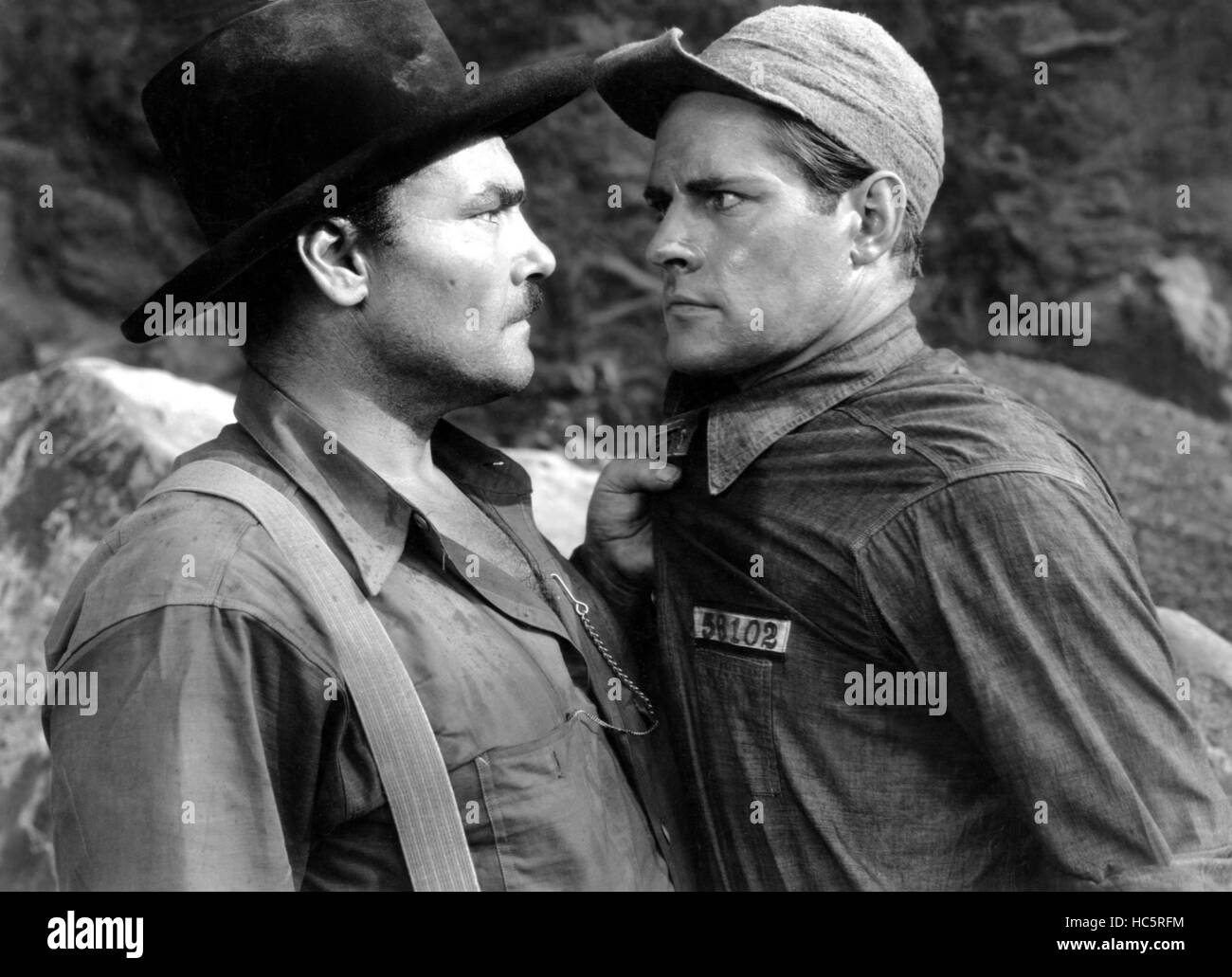 ROAD GANG, l-r: Harry Cording, Donald Woods, 1936 Stock Photo - Alamy