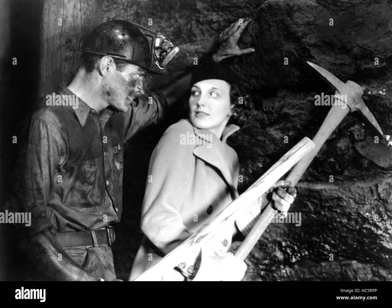 ROAD GANG, l-r: Donald Woods, Kay Linaker, 1936 Stock Photo - Alamy