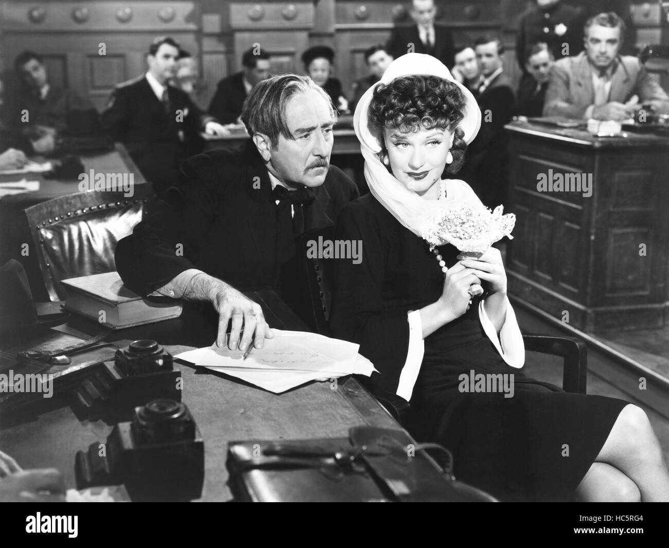 ROXIE HART, from left: Adolphe Menjou, Ginger rogers, 1942, TM ...