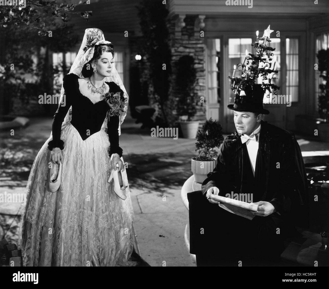 ROUGHLY SPEAKING, from left: Rosalind Russell, Jack Carson, 1945 Stock ...