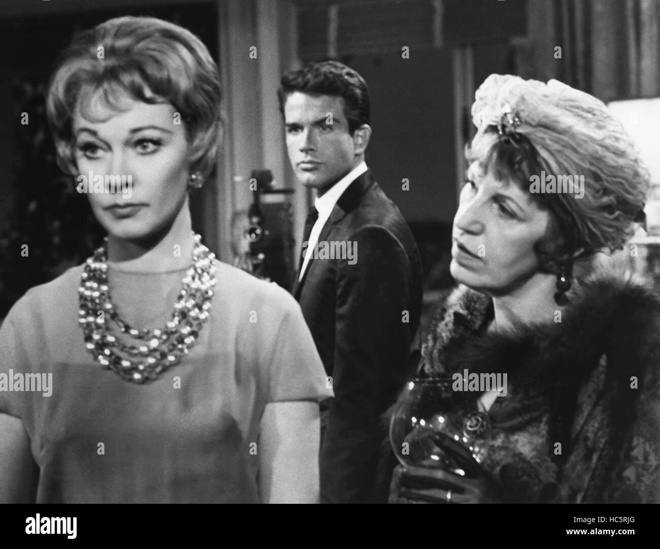 THE ROMAN SPRING OF MRS. STONE, from left: Vivien Leigh, Warren Beatty ...