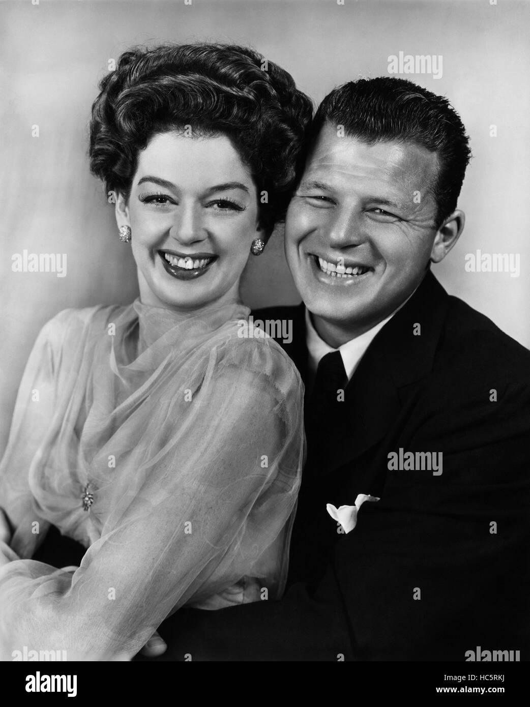 ROUGHLY SPEAKING, Rosalind Russell, Jack Carson, 1945 Stock Photo - Alamy