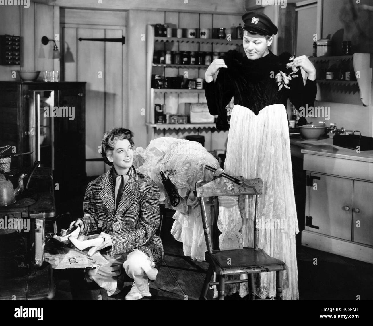ROUGHLY SPEAKING, from left: Rosalind Russell, Jack Carson, 1945 Stock ...