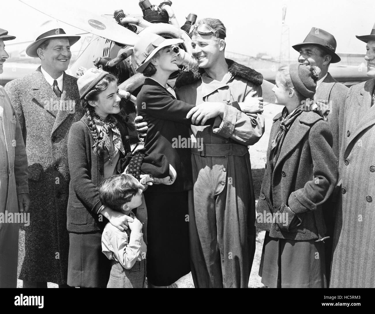 ROUGHLY SPEAKING, embracing from left: Rosalind Russell, Jack Carson ...
