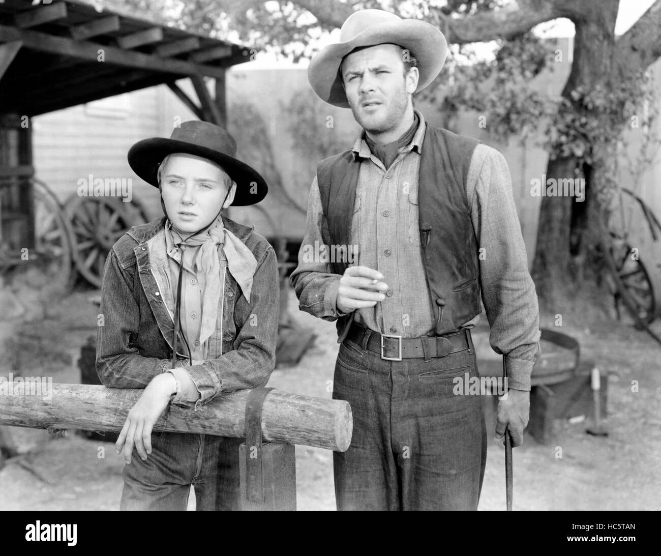 ROUGHSHOD, from left, Claude Jarman, Jr., Robert Sterling, 1949 Stock ...