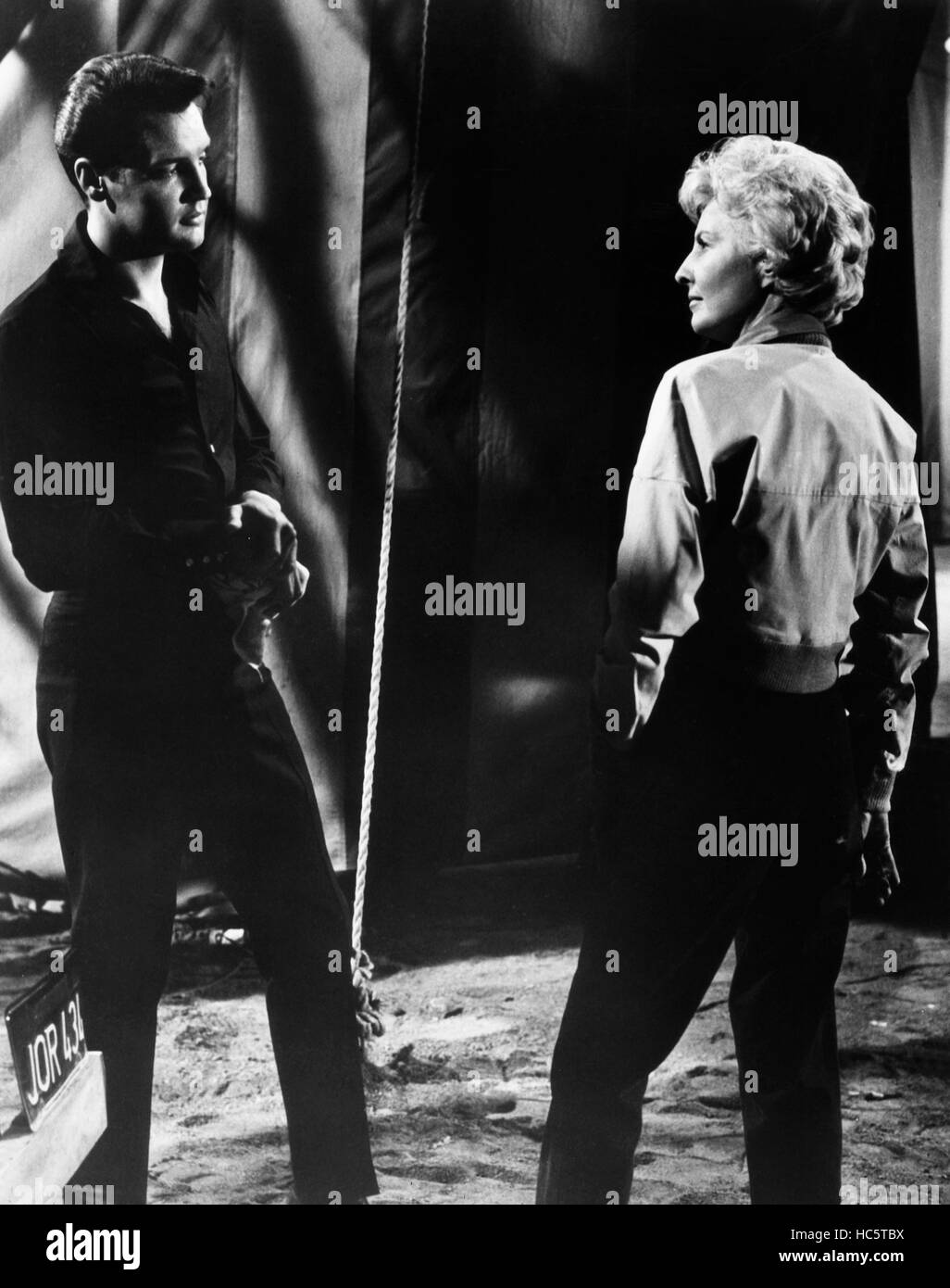 ROUSTABOUT, from left, Elvis Presley, Barbara Stanwyck, 1964 Stock ...